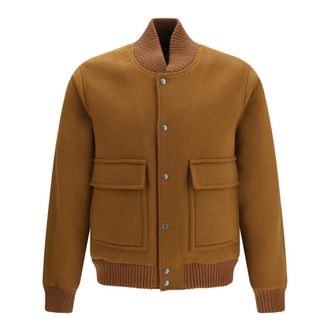 Woolrich Miles Jacke aus Wollmischgewebe - - Jackets - Herren - Braun - S