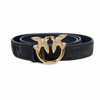 Pinko Pinko - Ceinture Love Berry H3 Strass - Femme - Accessoires - Gris - Taille: S