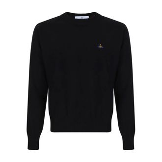 Vivienne Westwood Homme, Pulls, Noir, Taille: M Pull en Laine