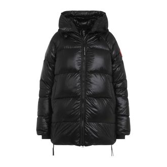 Canada Goose Schwarze Daunenjacke Stilvolles Design - - Jackets - Damen - Schwarzk - M