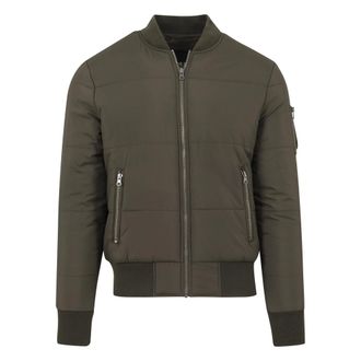Urban Classics Basic Bomberjacke f&uuml;r Herren (Oliv)