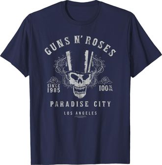 Guns n' Roses Offiziell Guns N Roses Paradise City Los Angeles Retro Band T-Shirt