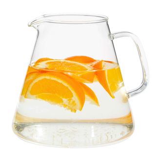 Trendglas Jena Glaskanne / Saftkrug / Wasserkrug BARI aus Borosilikatglas, 1,3 L