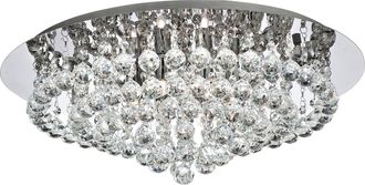 Searchlight Hanna 3408-8CC 7 Semi Flush