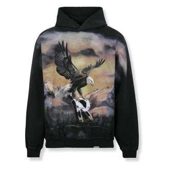 Represent Represent, Homme, Sweatshirts et sweats &agrave; capuche, Noir, Taille: M Chrome Light Sweat &agrave; capuche