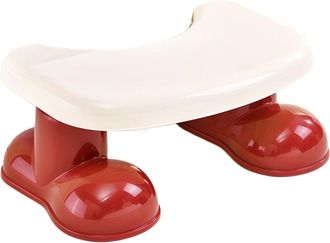 Generic T&ouml;pfchenhocker f&uuml;r Erwachsene, niedlicher Badezimmerhocker zum, rutschfester Fu&szlig;hocker, Bank f&uuml;r T&ouml;pfchentraining, Kniebeugen, Unterst&uuml;tzung f&uuml;r Kinde