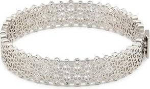 Kate Spade New York Bracelet rigide fin dentelle Fleur pique