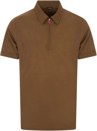 Kiton Homme, Tops, Brun, Taille: M Polo