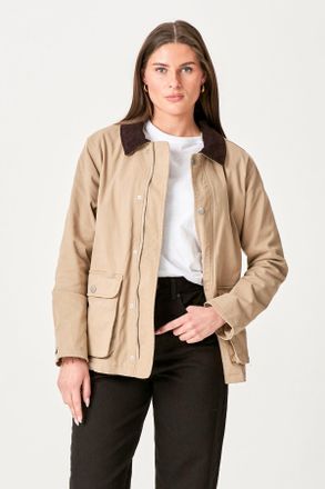Perform Collection Twill-Jacke - Dunkler Sand