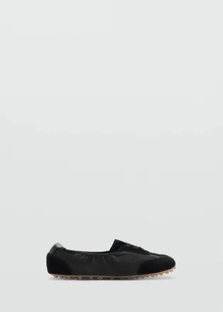 Mango Tennis combin&eacute;es su&egrave;de noir - Femme - 36 - MANGO