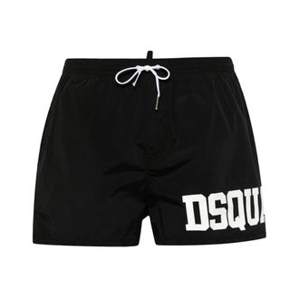 Dsquared2 Iconic Vielseitiger Badeanzug - - Swimwear - Herren - Schwarzk - XL