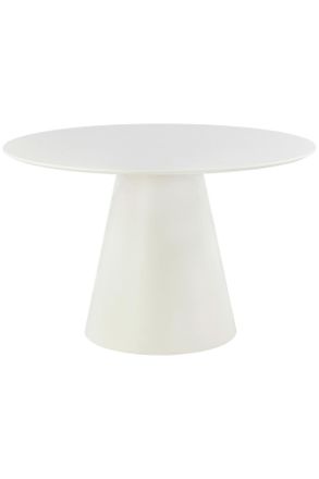 Xora Esstisch, Beige, Holzwerkstoff, rund, konisch, 120x75x120 cm, Esszimmer, Tische, Esstische, Esstische rund