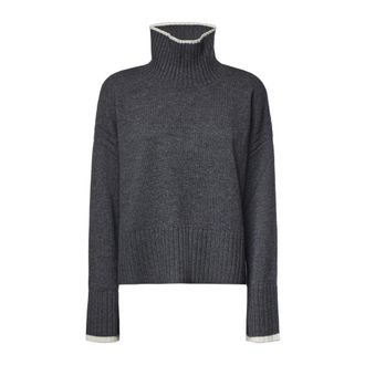 Pinko Rollkragenpullover - - Knitwear - Damen - Grau - M