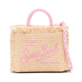 MC2 Saint Barth Femme, Sacs, Rose, Taille: ONE Size Vanity Mini Straw