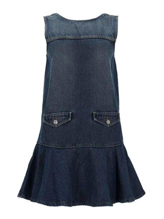 Ganni Kurzes Kleid - Denim