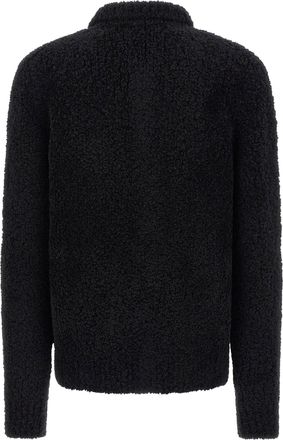 Dolce & Gabbana Heraldic Embroidered Boucl&eacute; Cardigan