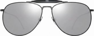 Thom Browne Femme, Accessoires, Noir, Taille: ONE Size Lunettes de soleil Aviateur