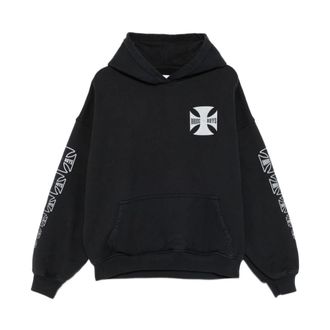 Rhude Klassischer Schwarzer Kapuzenpullover - - Sweatshirts & Hoodies - Herren - Schwarzk - S