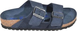 Birkenstock Femme, Chaussures, Bleu, Taille: 46 EU Arizona Soft Footbed