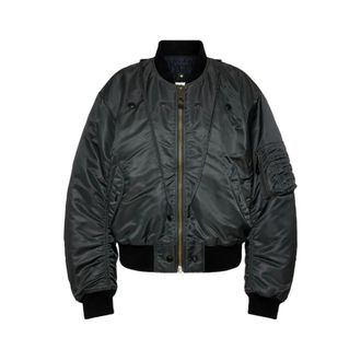 Maison Margiela Damen, Jacken, Schwarzk, XSGr&ouml;&szlig;e