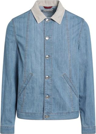 Brunello Cucinelli Homme, Vestes, Bleu, Taille: M Veste en jean