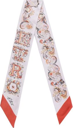 Etro Femme, Accessoires, Multicolore, Taille: ONE Size Silk Paisleyina avec logo et motif cachemire floral