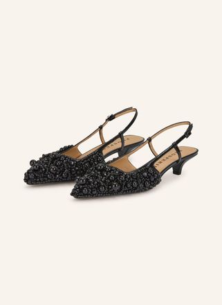 Prosperine Prosperine Slingpumps Mit Schmucksteinen schwarz
