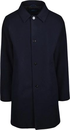 Palt&ograve; Homme, Manteaux, Bleu, Taille: XL Manteaux droit