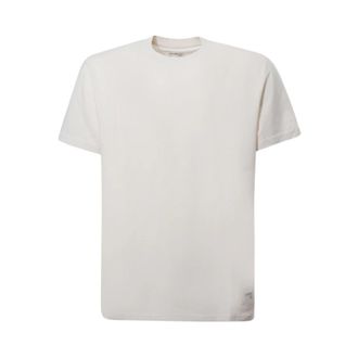 Fay Luce T-Shirt mit Rundhalsausschnitt - - Tops - Herren - Grau - S