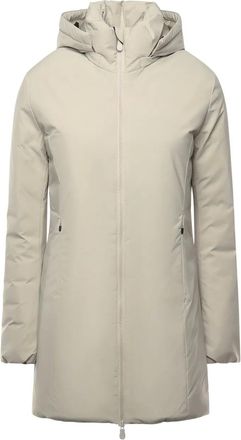 Save The Duck manteau zippé à capuche amovible - Tons neutres