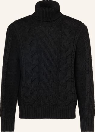 HUGO BOSS Hugo Rollkragenpullover Scanlon schwarz