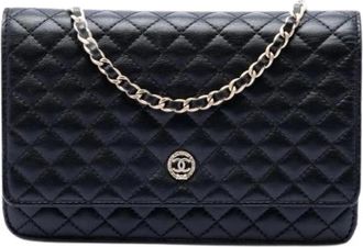 Chanel Pre-owned Wallet on Chain - Femme - Pre-owned - Noir - Taille: ONE Size