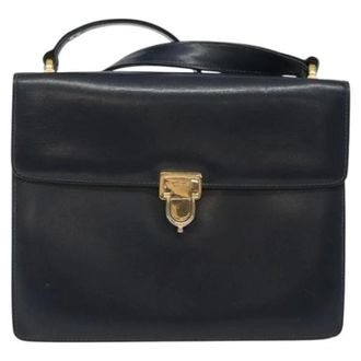 Celine Pre-owned Cuir sacs-celine - Femme - Pre-owned - Noir - Taille: ONE Size