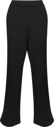 Elena Miro Femme, Pantalons, Noir, Taille: 48 FR Pantalon Fluide en Jersey