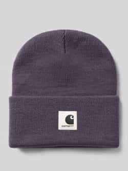 Carhartt Work in Progress Beanie mit Label-Patch Modell ASHLEY