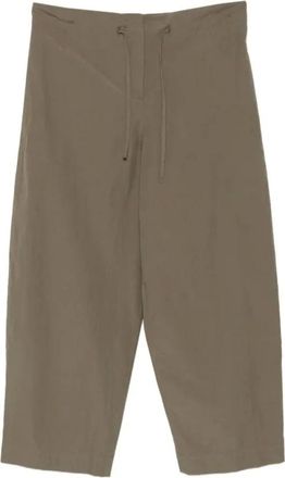 Pantaloni Torino Femme, Pantalons, Brun, Taille: 44 FR Dafne Cropped Pantalons