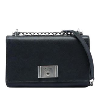 Prada Pre-owned Vintage Umh&auml;ngetasche - - Pre-owned - Damen - Schwarzk - ONE SIZE