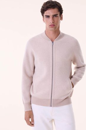 Kujten Veste teddy cachemire zippée - Veste Fredo