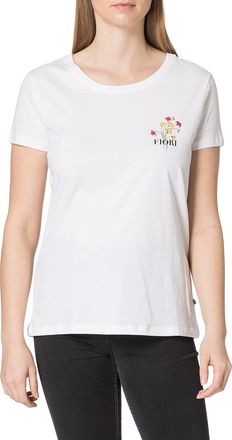 LTB Jeans Damen Lopila T-Shirt, White 100, L