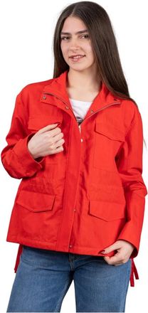 OOF Wear Femme, Vestes, Rouge, Taille: 36 FR Hackney Field Jacket 6300