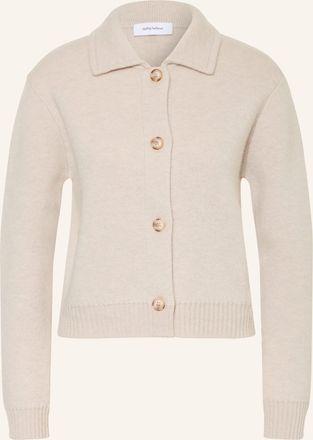 Darling Harbour Darling Harbour Strickjacke Mit Cashmere weiss