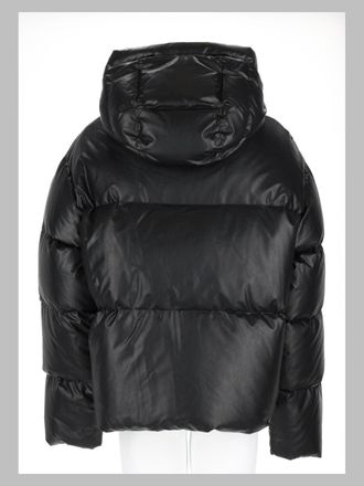 Maison Margiela Hooded Quilted Down Jacket - Black