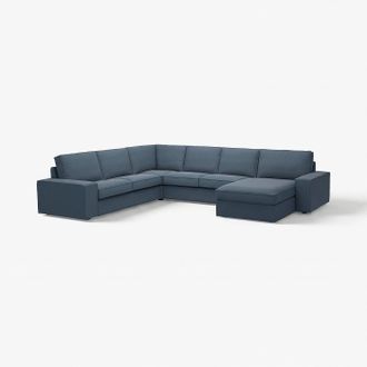 IKEA KIVIK 5er-Ecksofa mit R&eacute;camiere