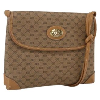 Gucci Pre-owned Vintage Schultertasche - - Pre-owned - Damen - Beige - ONE SIZE