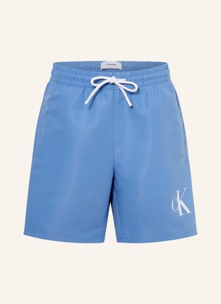Calvin Klein Badeshorts Ck Monogram blau