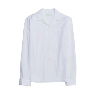 Dries Van Noten Homme, Chemises, Blanc, Taille: L Camicia