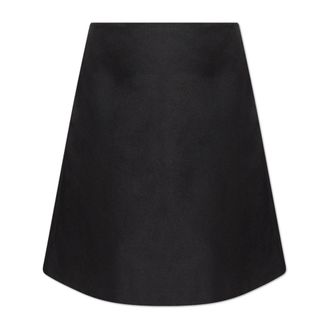 Alexander McQueen Asymmetrischer Rock - - Skirts - Damen - Schwarzk - M
