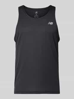 New Balance Tanktop mit Logo und Rundhalsausschnitt