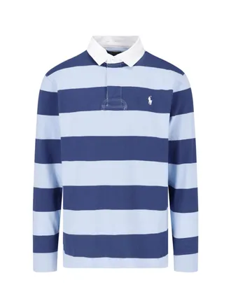 Polo Ralph Lauren Gestreiftes Rugby-Polo