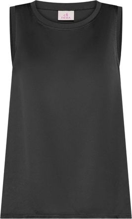 Deha Deha, Femme, Tops, Noir, Taille: 42 FR Canotta